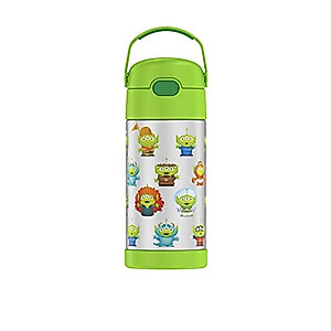 Thermos 12oz FUNtainer with Bail Handle- Green Pixar Toy Story Aliens