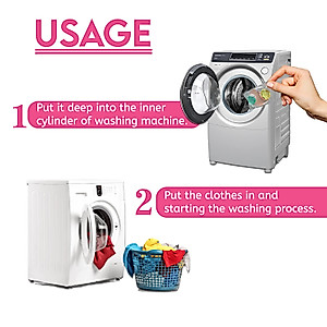 Natural Solution 5-in-1 Laundry Pods, Total 96 Count, Ultra Concentrate with Powerful Stain Lifter Technology, Fabric Softener With Rose Extracts, Detergent Pods, 32 Count/Each (Pack of 3)