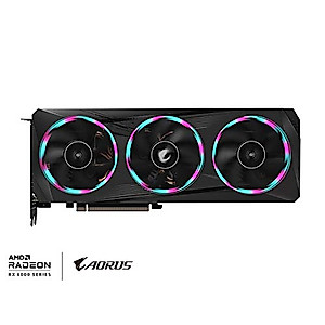 Gigabyte AORUS Radeon RX 6700 XT Elite 12G Graphics Card, WINDFORCE 3X Cooling System, 12GB 192-bit GDDR6, GV-R67XTAORUS E-12GD Video Card