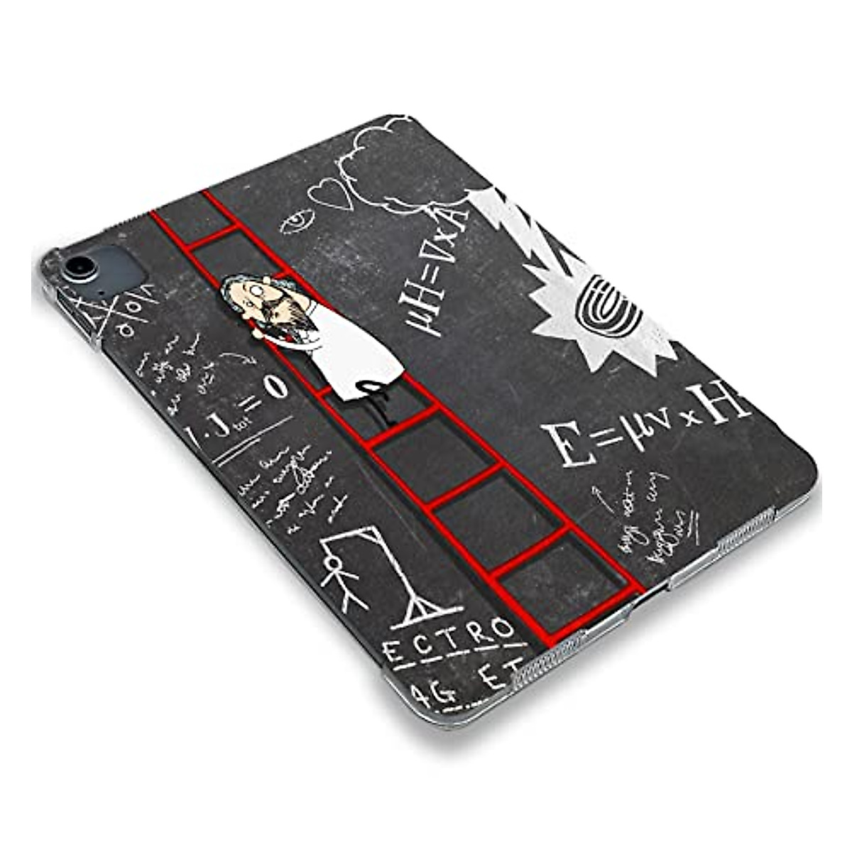 Cute Physics Science Formula case Compatible with iPad Mini Air Pro 7.9 8.3 9.7 10.2 10.9 11 12.9 inch Pattern Cover New 2022 2021 Trifold Stand 3 4 5 6 7 8 9 Generation 379 (10.2" 7/8/9 gen)