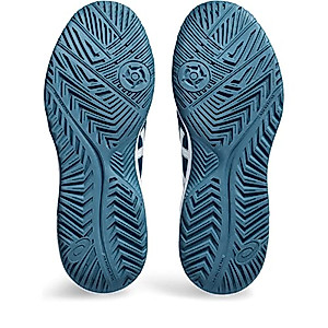 ASICS Men's Gel-Dedicate 8 Tennis Shoes, 9, RESTFUL Teal/White