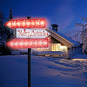 shumi Christmas Solar Pathway Lights Outdoor,24 LED Lights Xmas Decorative Yard Sign Outdoor Stakes Lights Waterproof for Patio, Garden, Lawn Decoration