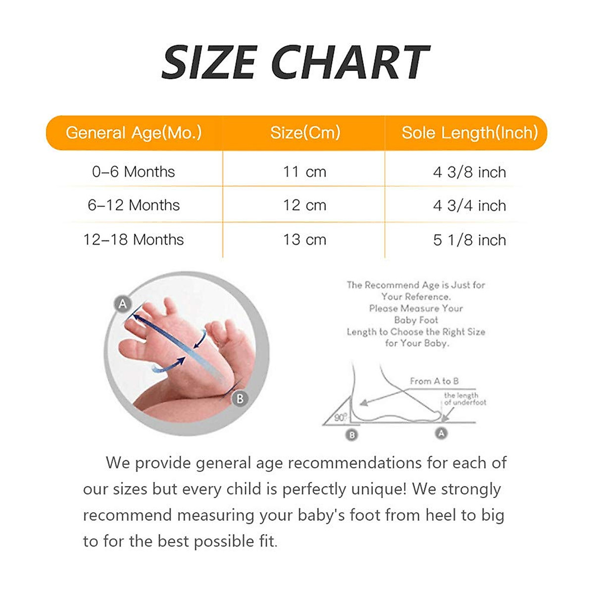 Zoolar Baby Girls Soft Princess Dress Flats Shoes Infant Wedding Mary Jane Anti-Slip First Walker Newborn Shoe Baptism Christening Texture Sole Sneaker Shoes