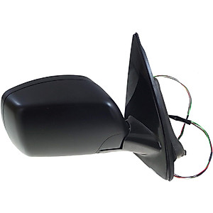 Kool Vue Driver & Passenger Side Power Heated Mirrors for BMW X5 2000-2006 Manual Fold Without Memory & Puddle Lamp Paintable 4-Door
