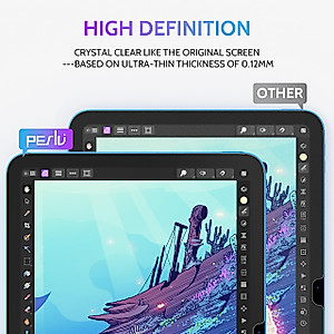 Peslv 2 Pack Anti Blue Light Paper Film for iPad 10th Gen 2022 (10.9 Inch), Drawing & Writing Feel Like on Paper, Matte Anti Glare PET Screen Protector, BlueLight Filter Eye Protection Cover