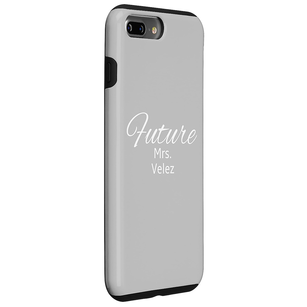 iPhone 7 Plus/8 Plus Mrs. VELEZ personalized engagment announcment Case