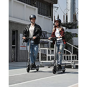 5TH WHEEL M1 Electric Scooter - 13.7 Miles Range & 15.5 MPH, 500W Peak Motor, 8" Inner-Support Tires, Triple Braking System, Foldable Electric Scooter for Adults and Teens, iF Design Award Winner