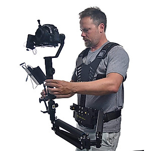 Glide Gear GIM 100 3 Axis Video Camera Gimbal Vest & Arm Adapter with Ball Head