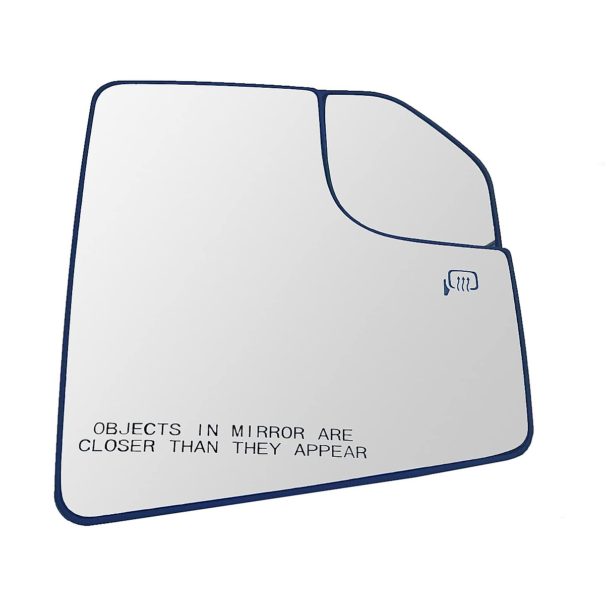 Passenger Side Heated Mirror Glass Replacement For 2015 2016 2017 2018 2019 2020 Ford F150 - for Ford F150 Power Side Mirror with Rear Holder