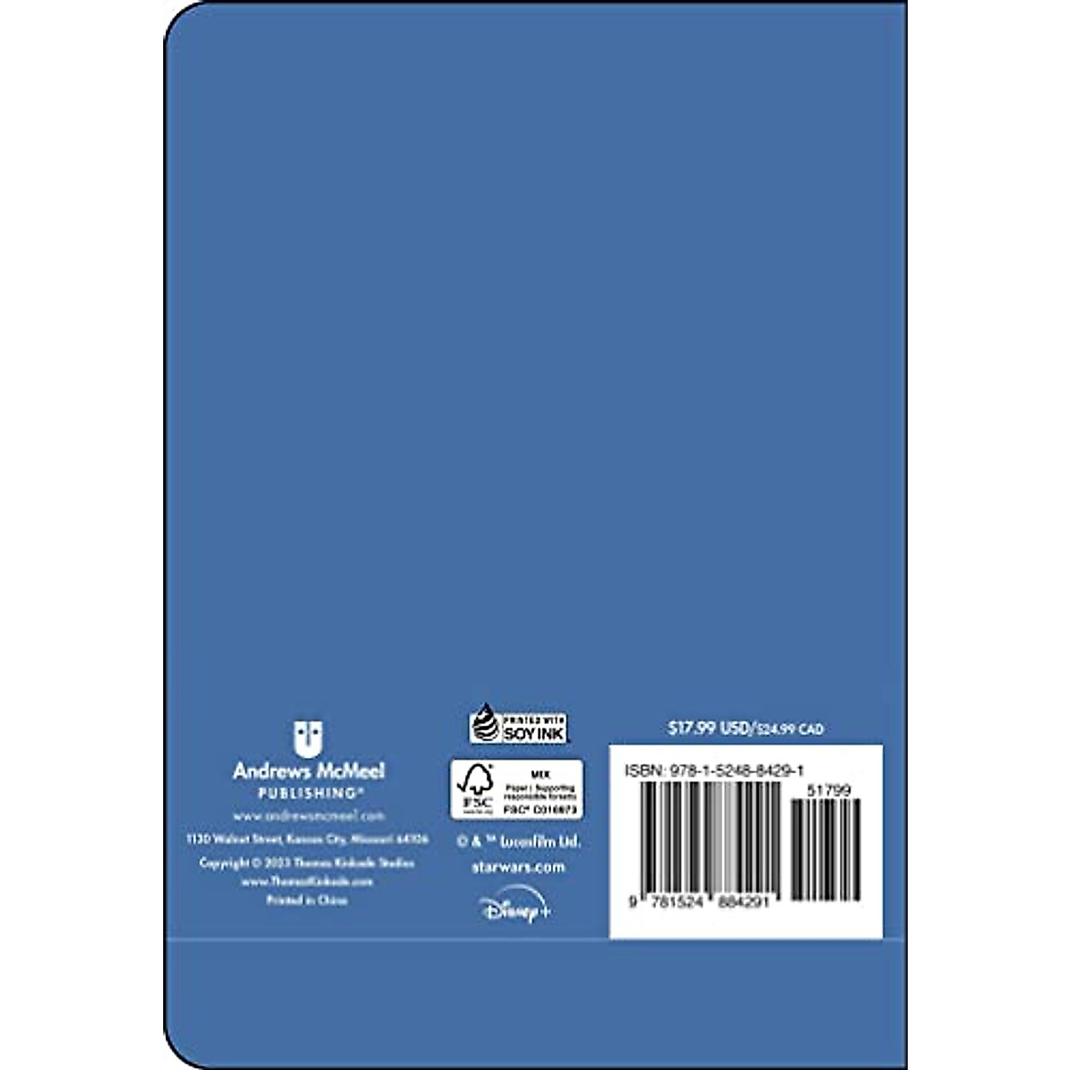 THE MANDALORIAN by Thomas Kinkade Studios 12-Month 2024 Monthly/Weekly Planner Calen: A New Direction