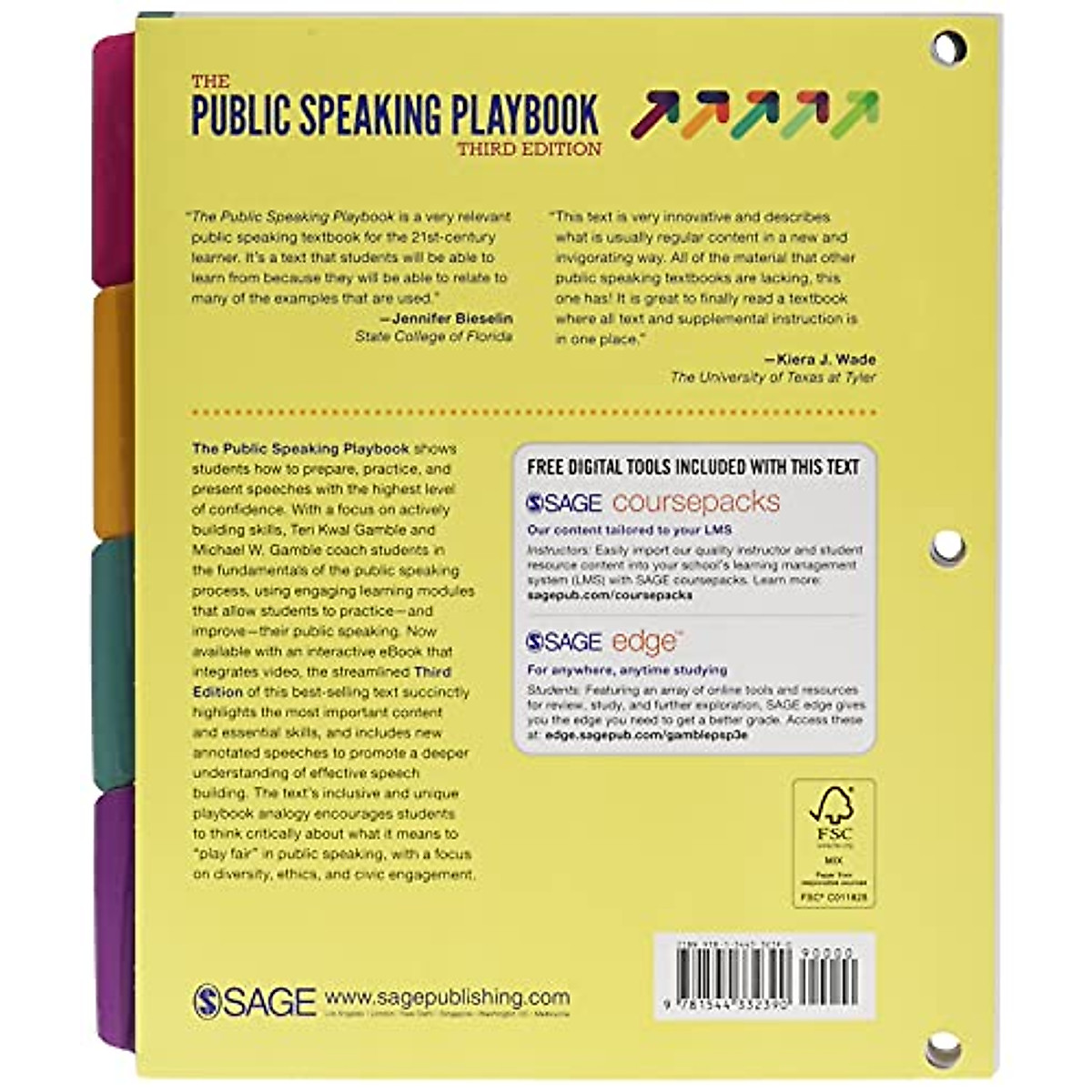BUNDLE: Public Speaking PLUS (Slim Pack) + Gamble, The Public Speaking Playbook 3e (Loose-leaf)