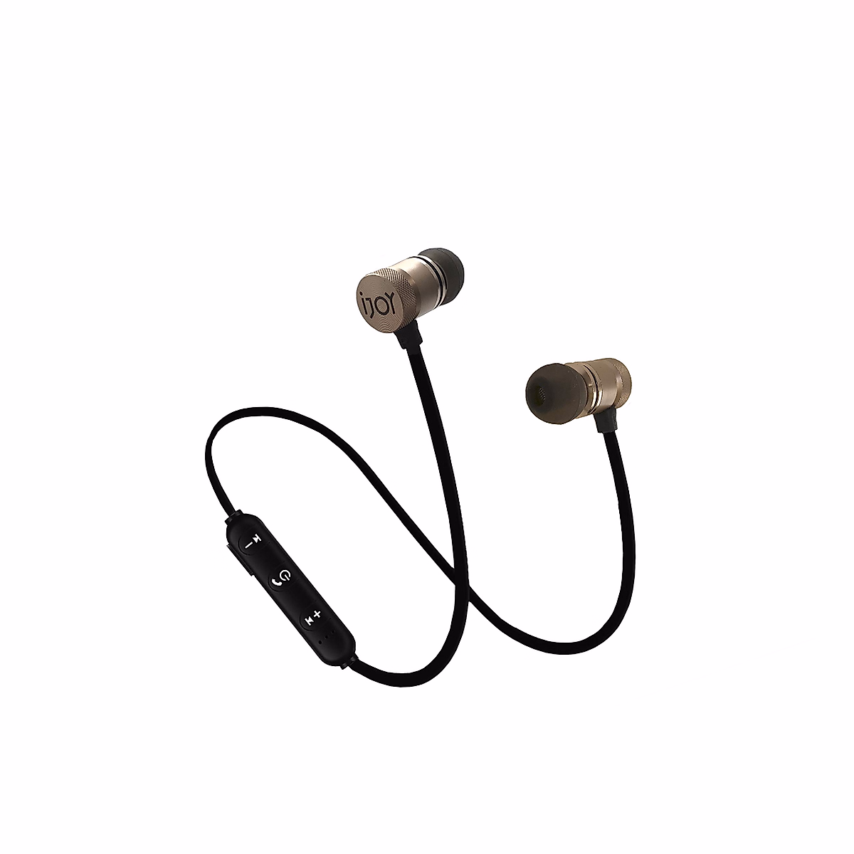 iJoy Bluetooth Wireless Sport Earbuds IPX4 Sweatproof Sport Headphones with Microphone, Noise Cancelling Earphones, Noise Cancelling Headset for Workout, Running, Gym