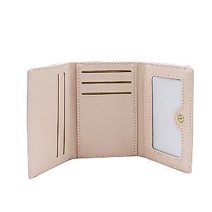 Eilova Orityle Fashion Women Trifold Wallet Shiny Holographic Ladies Girls Purese Clutch Coin Pocket Card Holder Organizer