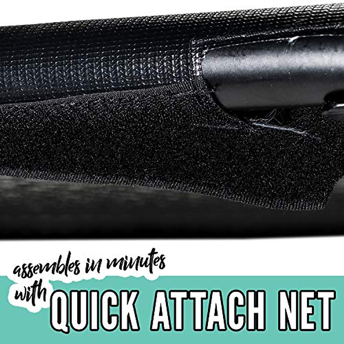 Franklin Sports Spyder Pong Tennis - Ping Pong, Volleyball + 4-Square - Indoor + Outdoor Game for Kids + Adults - Includes Table, Paddles + Ball - Steel