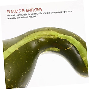 Abaodam 42 pcs Foam Pumpkin Pumpkins and gourds Decorations Fake Pumpkins for Decorating Halloween Pumpkin Decorations Faux Pumpkins Dinner Table Decor Pumpkin Ornament Dining Table Statue