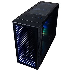 Empowered PC Continuum Mini Gaming Desktop - Intel Arc A750 (> RTX 3060), Intel 20-Core i7-14700KF (~ i9-13900K), 32GB DDR5 RAM, 1TB NVMe, WiFi 6, Windows 11 - Tiny Liquid Cooled RGB Gamer Computer