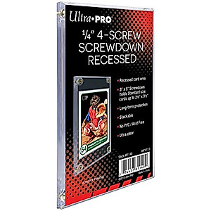 Ultra-Pro 1/4 inch 4-Screw Screwdown Holder (Quantity of 25)