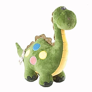 16" Green Stuffed Dinosaur Plush Stuffed Animal Toy for Baby Gifts Kid Birthday Party Gift