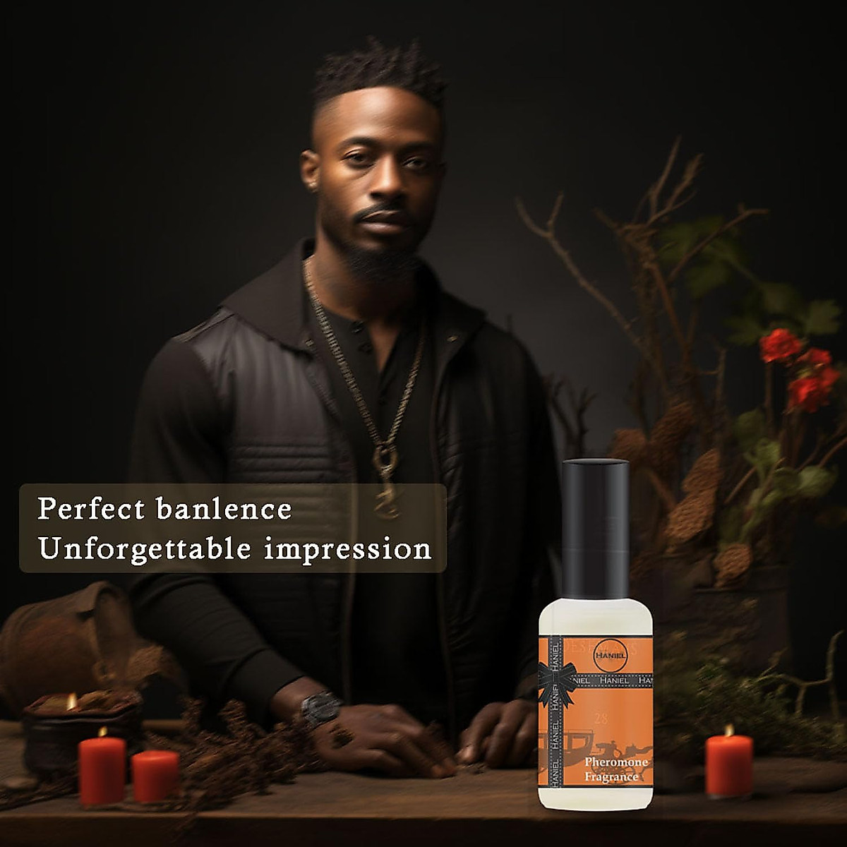 Haniel Cologne for Men Allure Her: Unleash Your Magnetic Charm - Elevate Your Scent Game with Lux Socialate Cologne and Embrace Your Inner Confidence, Fromo Para Atraer Mujer