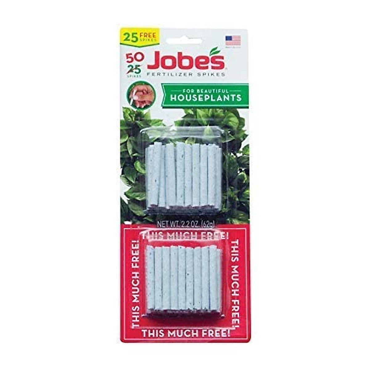 Jobes Houseplant Food Spikes (1) (Multi)