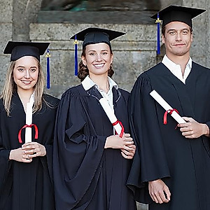 2 Pieces 2024 Graduation Tassel, Blue 2024 Tassel Graduation, Tassel for Graduation Cap 2024 Tassel Charm, Class of 2024 Tassel Graduation Regalia Honor Cords Graduation 2024 Year Gold Date Charm