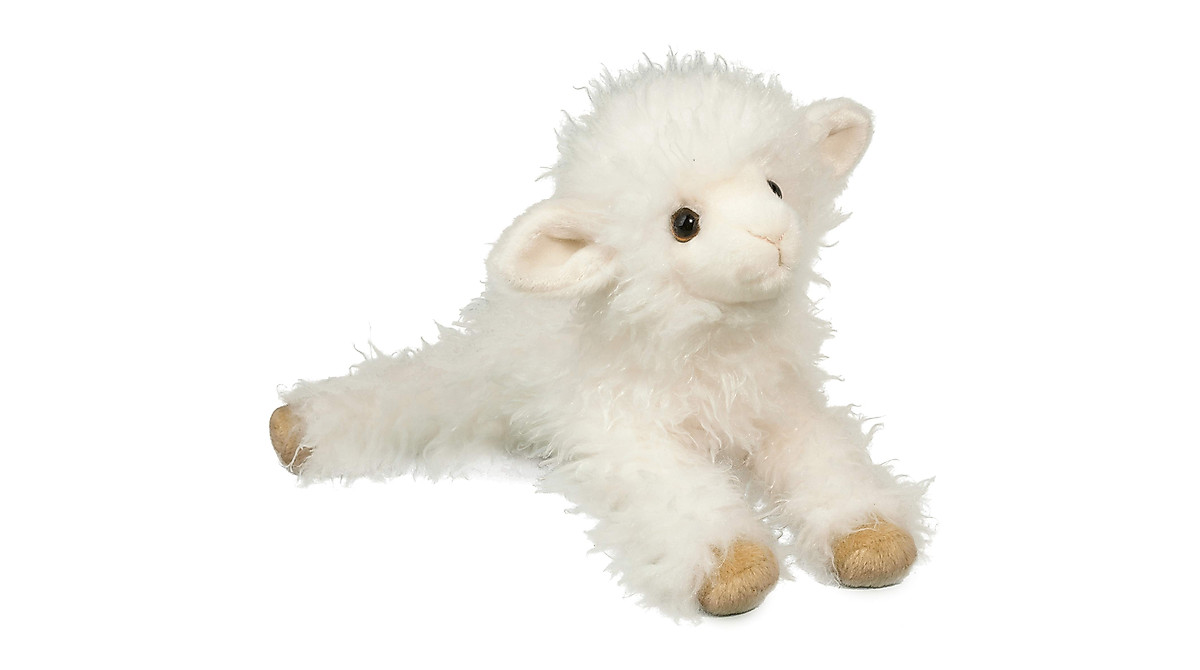 Douglas Posy Lamb Plush Toy - Soft Cuddle Ready for Kids & Collectors