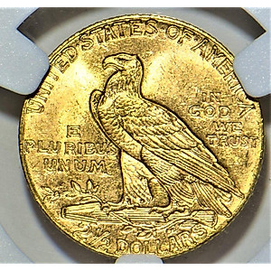 1929 P Indian Head Quarter Eagle $2.50 MS-64 NGC