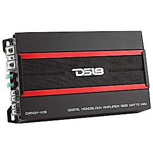 DS18 12" Subwoofer Combo Package with GEN-X124D Subwoofer and CANDY-X1B Monoblock Amplifier