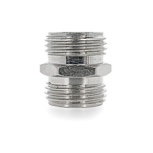 Camco TastePURE Drinking Coupling-Converts Standard Garden Fitting Into Male to Connect to Another Female Water Hose (22705)