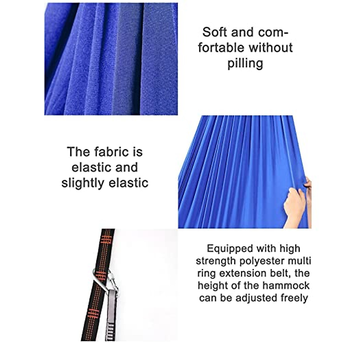 Sensory Swing for Kids Indoor, Therapy Swing for Autism, ADHD, Healing & Relaxing Cuddle Hammock Swing, Therapy Swing Cuddle Swing Indoor & Outdoor, Hammock Swing for Kids with Special Needs (Black)