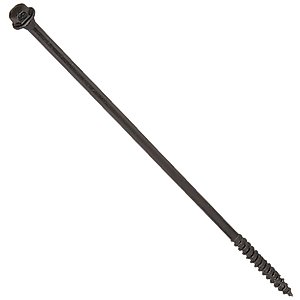 Hillman 47814 TimberTite Landscape Screw, Steel, 1/4" x 8", 50-Pack