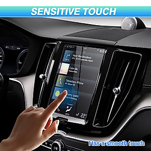 Autorder Screen Protector for 2016-2023 2024 2025 Volvo V90 XC90 S90 XC60 V60 S60 XC40 Accessoreis Tempered Glass 9H Navigation Touchscreen Protective Film(8.7-Inch)