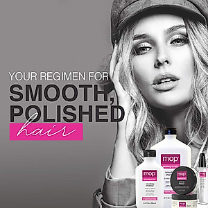 MOP Pomegranate Nourishing Mask For Medium to Coarse Hair, 8.45 Oz., Deep Conditioner, Reduces Frizz, Hydrates & Restores Dry, Dull Hair