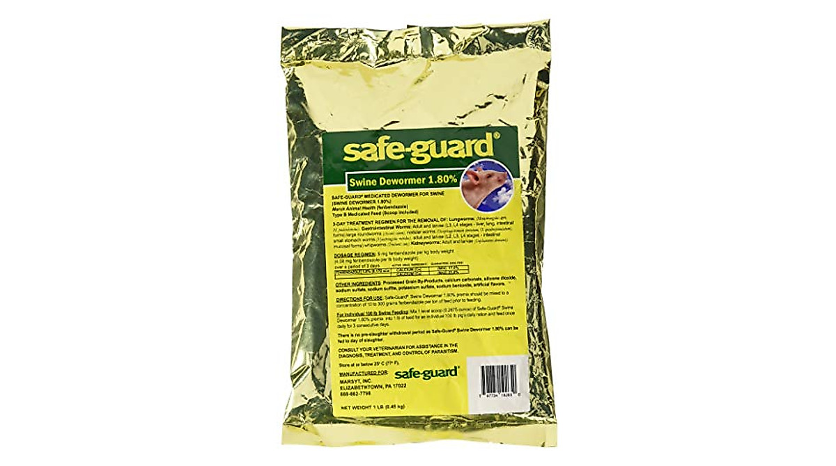 MERCK Safe-Guard 1.8% Swine Dewormer - 1 LB