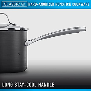 Calphalon Classic Hard-Anodized Nonstick Frying Pan Set, 8-Inch and 10-Inch Frying Pans