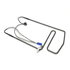 OEM Samsung Freezer Evaporator Defrost Heater Metal Sheath Originally For Samsung RS261MDRS/XAA-01, RS261MDBP, RS261MDBP/XAA, RS25J500DWW, RS25J500DWW/BY