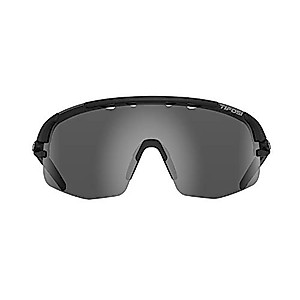 Tifosi Optics Sledge Lite Sunglasses (Matte Black, Smoke/AC Red/Clear)