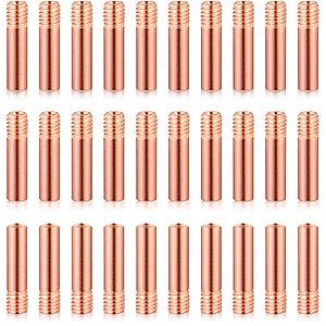 30 Pieces Contact Tip Welding Contact Tip MIG Welder Contact Tips MIG Welding Gun Accessory 0.035 Compatible with Hobart H-9/10-9/10 MIG Welder
