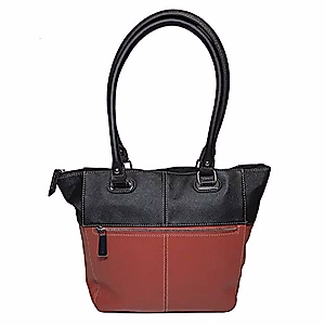 Tignanello Perfect Pockets Medium Tote, Rouge/Black