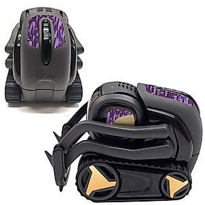 IPG for Vector Robot Face Screen Guard Decoration KIT Protector from Unexpected Attacks of Kids and Pets.Include Wheels&Body Set 7 Units Decals+2 Units Screen Protector (Purple & Gold)