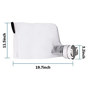 360002/EU16 Automatic Pool Cleaner Debris Bag with Zipper Compatible with Kreepy Krauly Legend and Legend II Automatic Pool Cleaner,Aftermarket Part