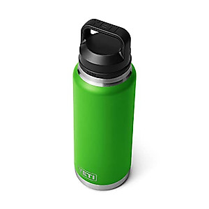 YETI Rambler 36 oz Bottle, Vacuum Insulated, Stainless Steel with Chug Cap, Canopy Green