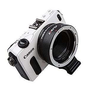 Viltrox EF-EOS M Electronic AF Auto Focus Lens Mount Adapter for Canon EF/EF-S Lens to Canon EOS-M (EF-M Mount) Mirrorless Camera M1 M2 M3 M5 M6 M10 M50 M100