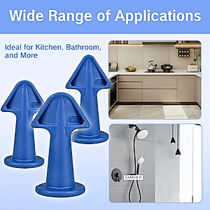 YAFIYGI Caulk Tip Tool Caulking Tips Set with Nozzle Adapter Silicone Caulk Applicator Tools Reusable Nozzles for Finishing Grout and Sealant Caulk Gun Accessories for Easy Application 6.5R 10R 13R