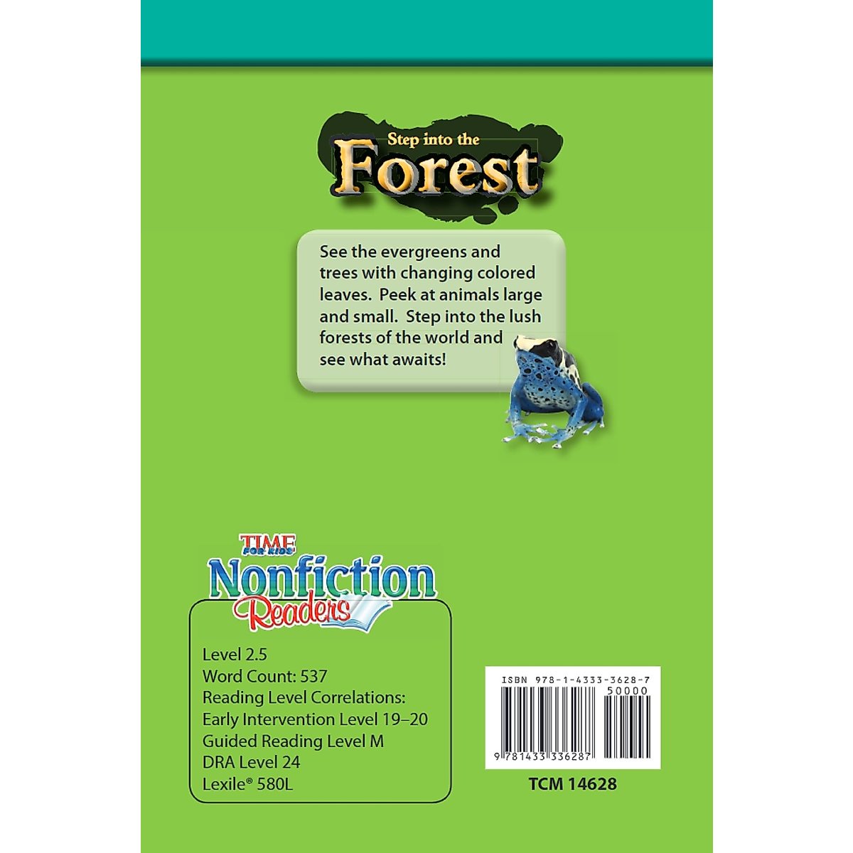 Teacher Created Materials - TIME for Kids Informational Text: Set 1 - 10 Book Set - Grade 2 - Guided Reading Level I - M