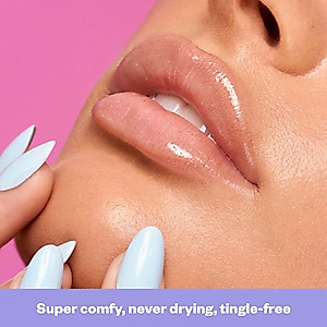 Kosas Wet Lip Oil Gloss - Hydrating Lip Plumping Treatment with Hyaluronic Acid & Peptides, Non-Sticky Finish (Exposed)