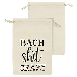 Drawstring Bags for Bachelor and Bachelorette Party (6 x 8 in, 12-Pack)