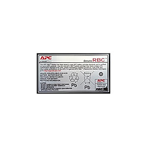 APC UPS Battery Replacement, RBC33, for APC Back-UPS Models BT1500, BT1500BP, BR1500, BX1500, SC1000, SN1000