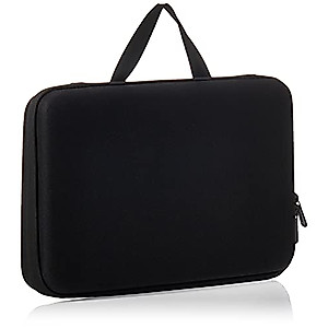 Amazon Basics Large Carrying Case for GoPro And Accessories - 13 x 9 x 2.5 Inches, Black