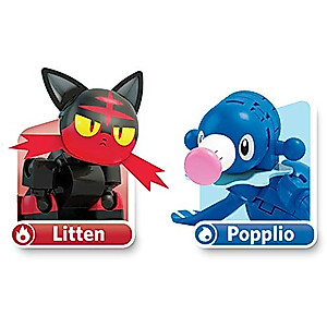 Mega Construx Pokemon Litten vs. Popplio Building Set